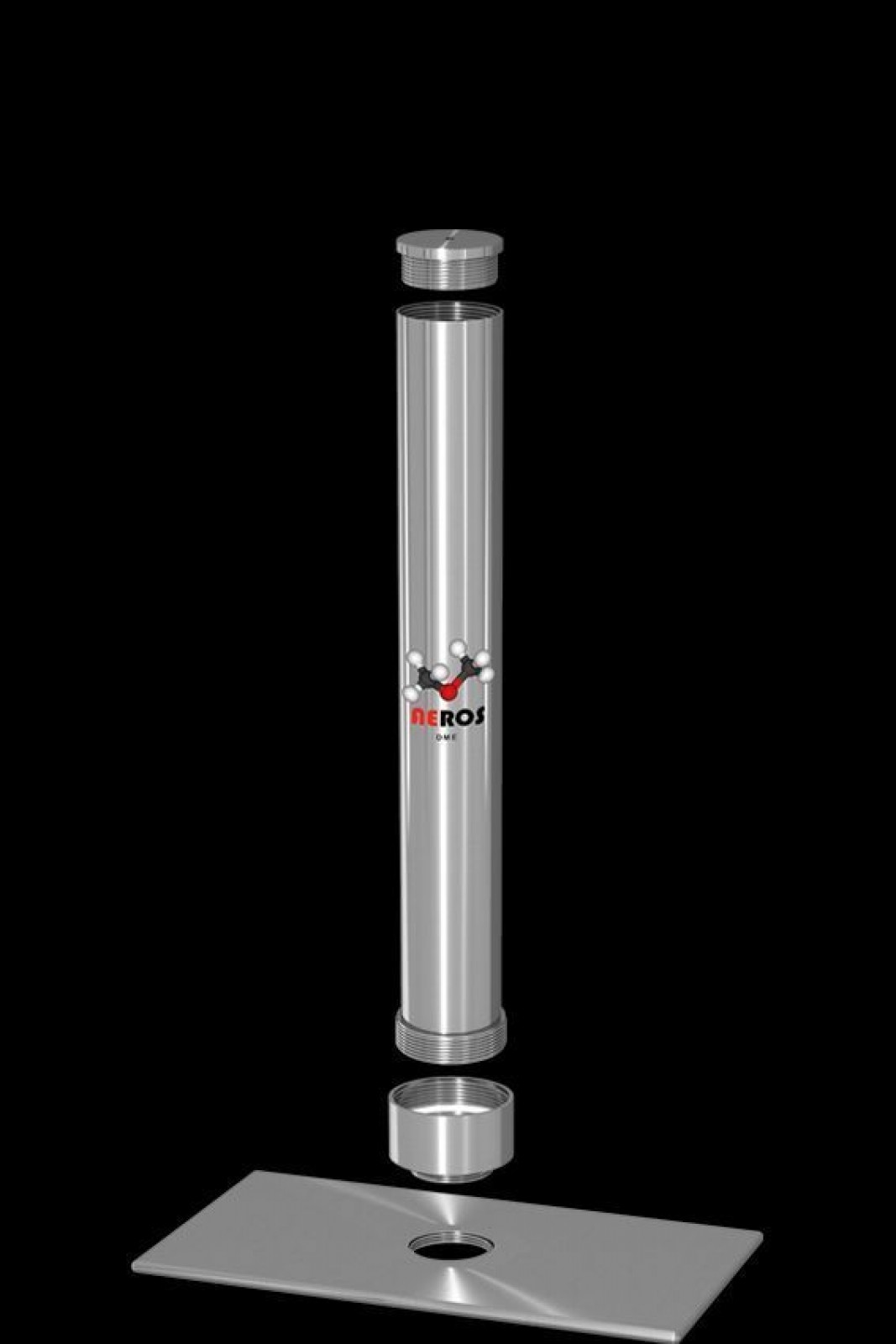 Aeros Extraktor aus Edelstahl Größe M