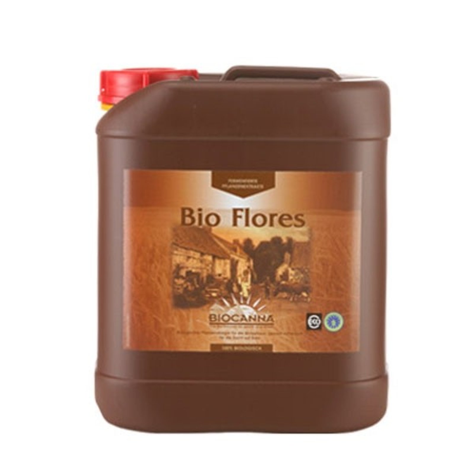 CANNA Bio Flores, 5 Liter kaufen - Growshop Smilinggreen.de