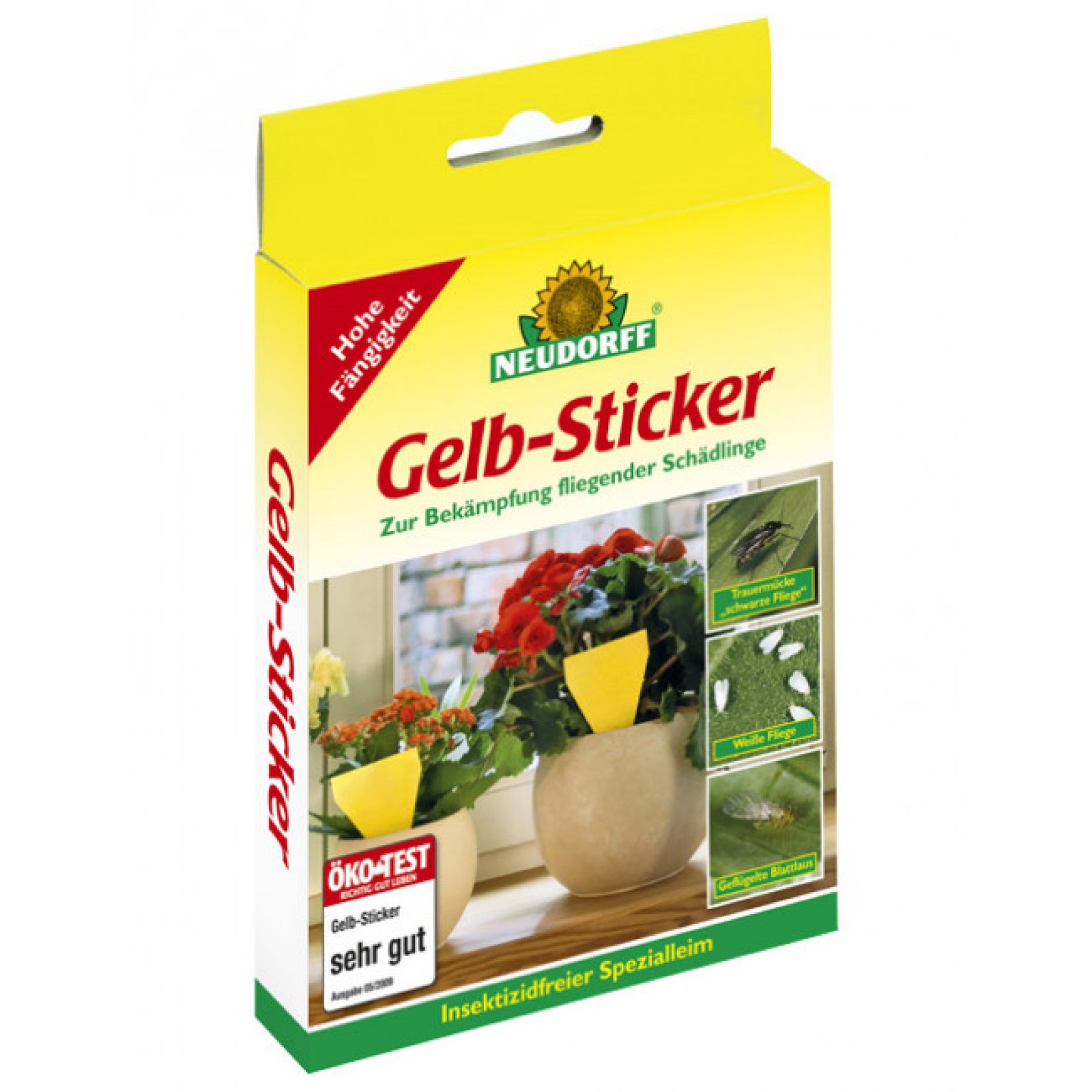 Neudorff Gelbsticker 10 Stück kaufen - Growshop Smilinggreen.de