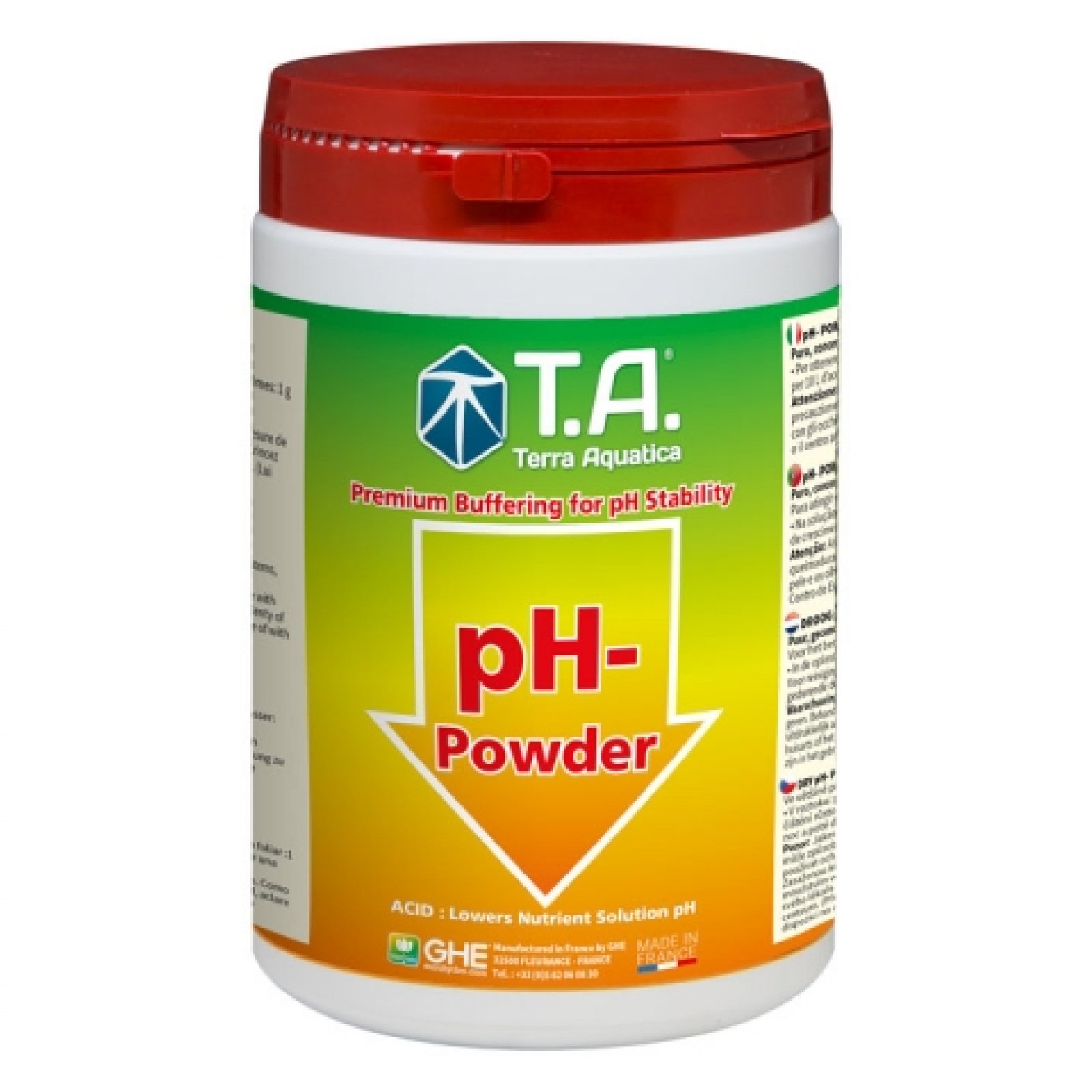 Terra Aquatica pH down Powder (GHE pH down dry) 250g. k